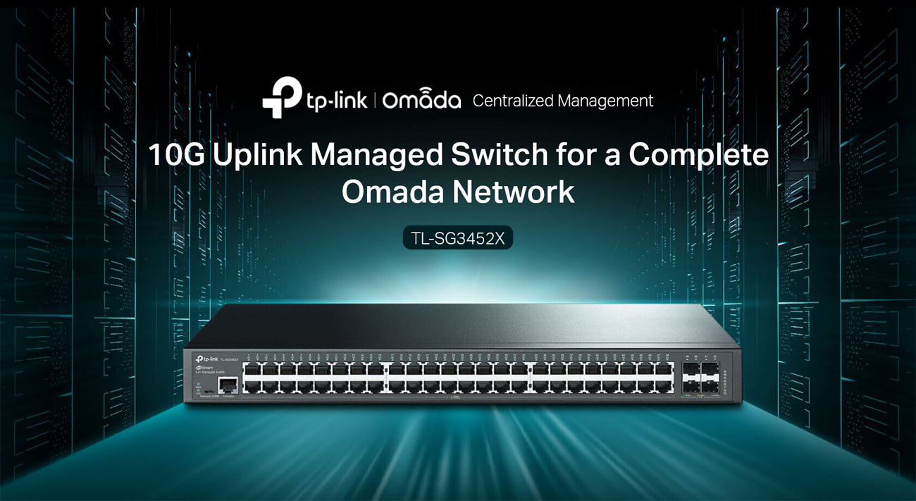 TP-Link TL-SG3452X JetStream 48-Port Gigabit L2+ Managed Switch with 4 10GE SFP+ Slots - Newegg.com